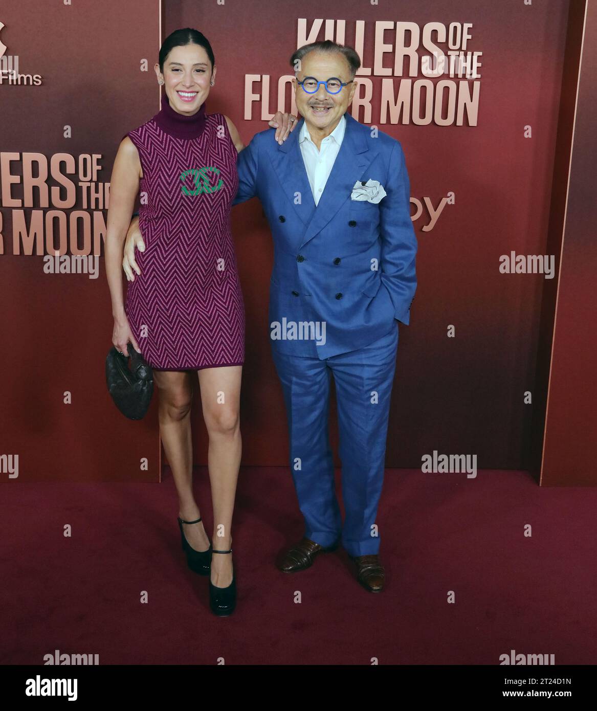 Hollywood, USA. 16th Oct, 2023. Michael Chow, Vanessa Chow arrives at ...