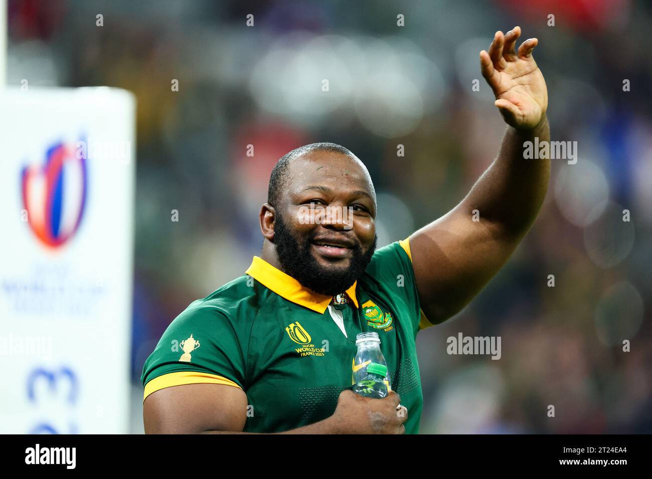 Ox Nche #17 of South Africa during the Rugby World Cup Quarter-final 4 ...