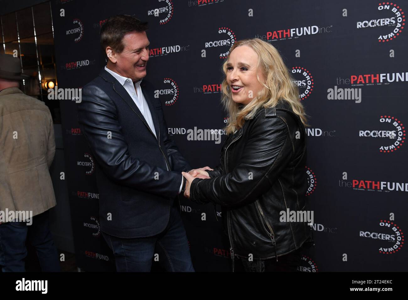 New York, USA. 16th Oct, 2023. Rick French and Melissa Ethridge ...