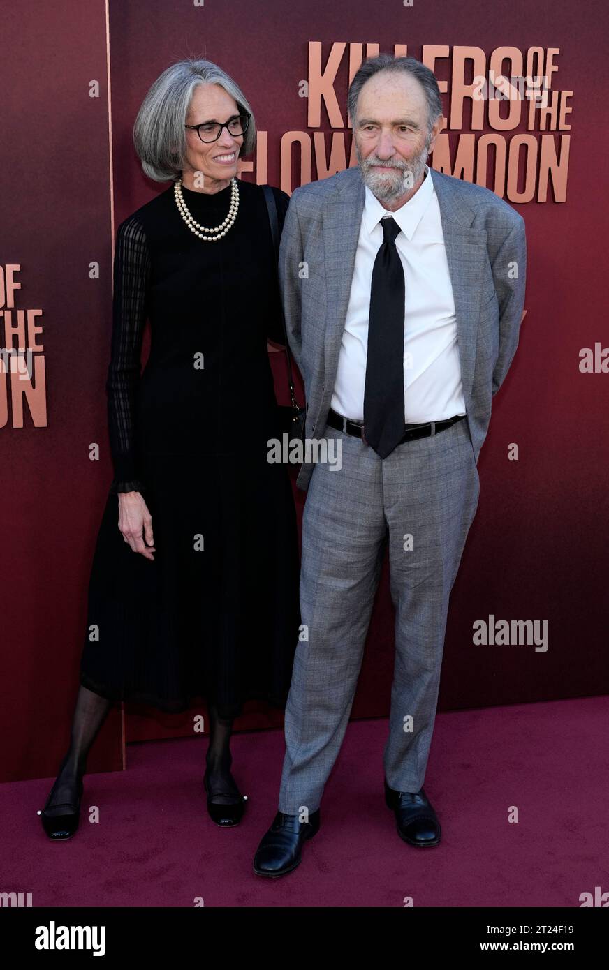 Co-screenwriter Eric Roth poses with Dr. Anne Peters at the Los Angeles ...
