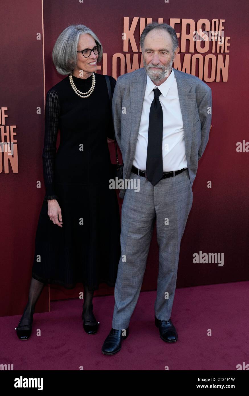 Co-screenwriter Eric Roth poses with Dr. Anne Peters at the Los Angeles ...