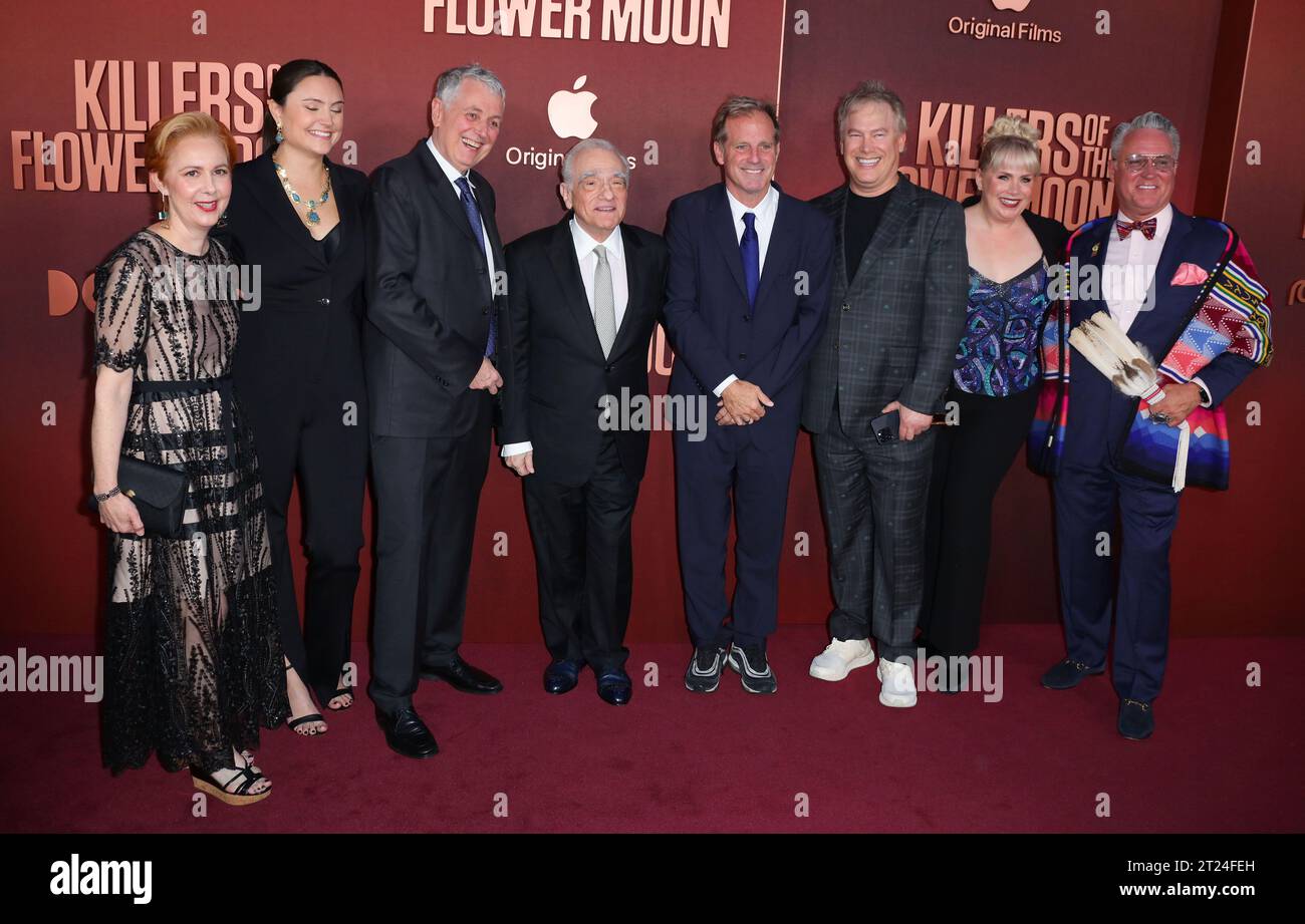 Hollywood, USA. 16th Oct, 2023. Marianne Bower, Justine Conte, Martin ...