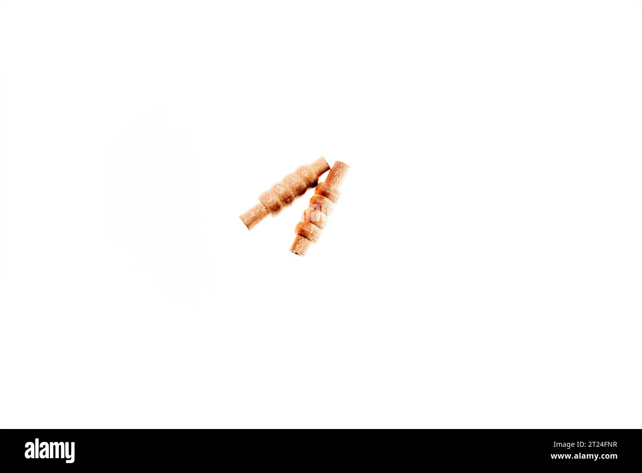 Cricket bail isolated on white background Stock Photo - Alamy