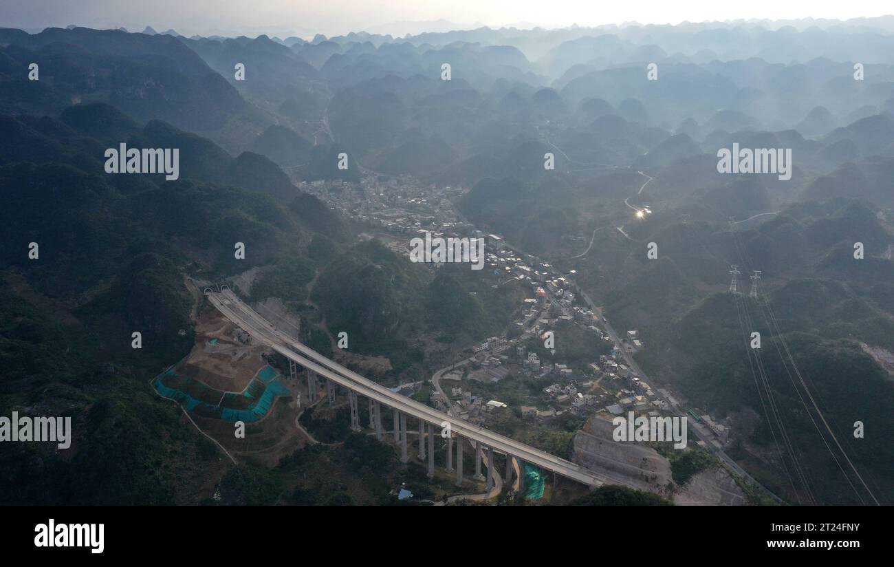 QIANXINAN, CHINA - OCTOBER 17, 2023 - Photo taken on October 17, 2023 ...