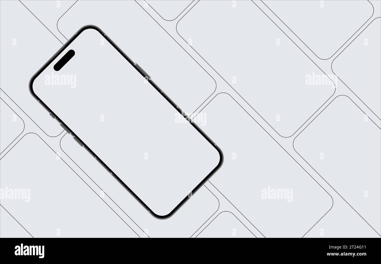 Mobile phone mockup, Smartphone template, Telephone vector mock up ...