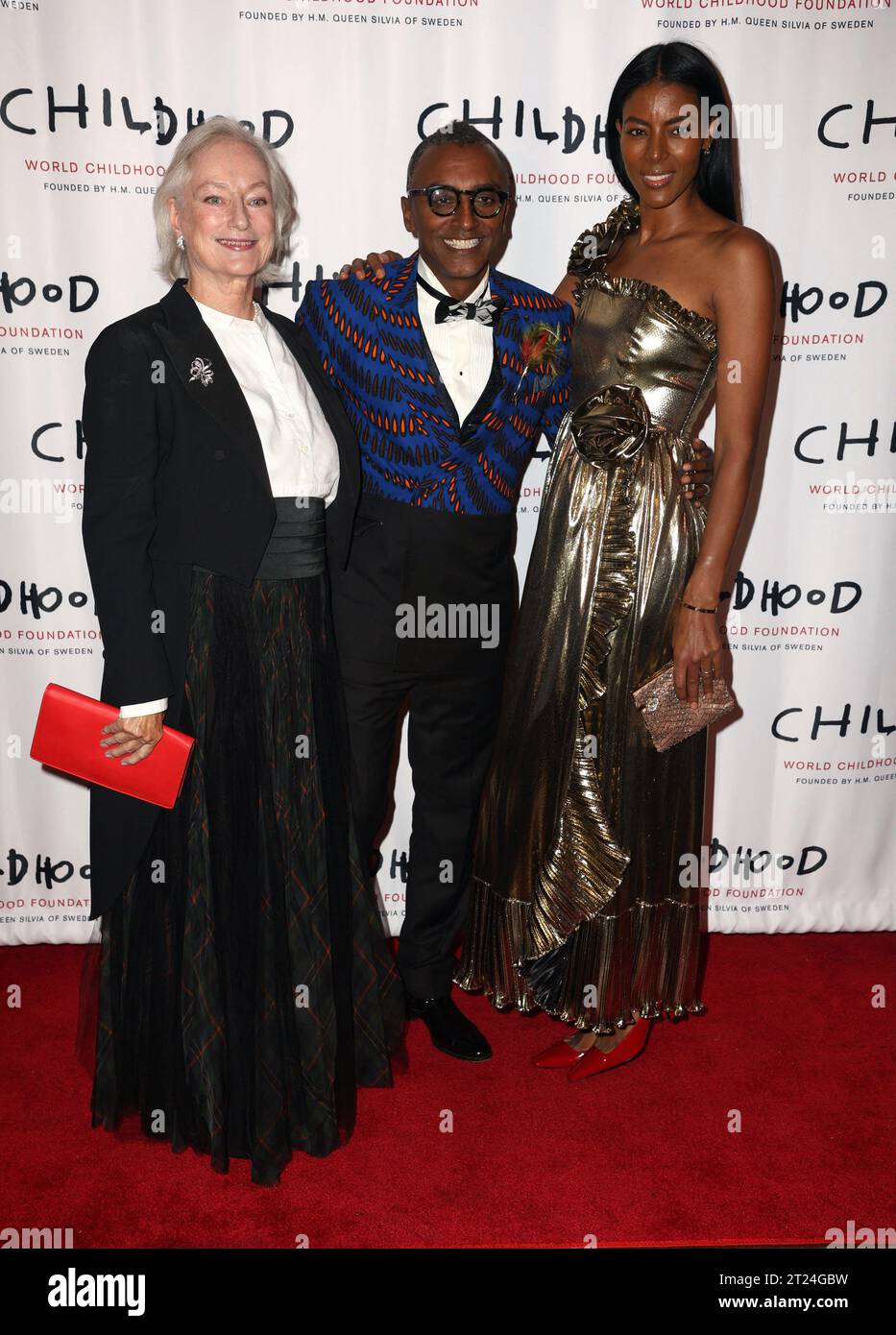 New York City, United States. 16th Oct, 2023. Marcus and Maya ...