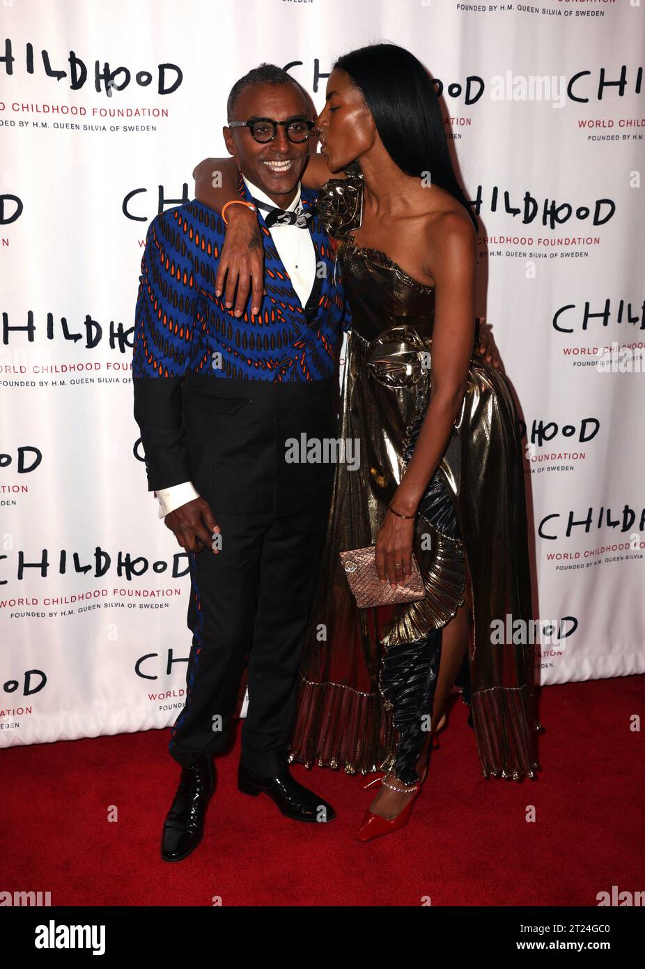 New York City, United States. 16th Oct, 2023. Marcus and Maya ...