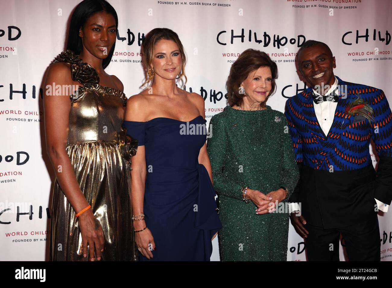 New York City, United States. 16th Oct, 2023. Queen Silvia of Sweden ...