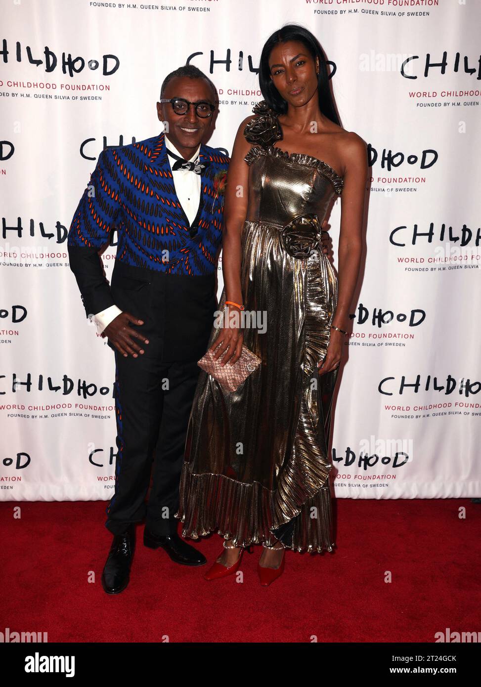 New York City, United States. 16th Oct, 2023. Marcus and Maya ...