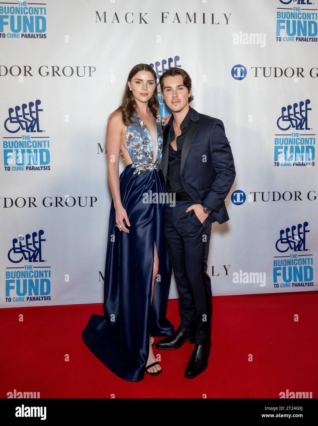 New York, USA. 16th Oct, 2023. (L-R) Carolyn Shada and Jeremy Shada ...