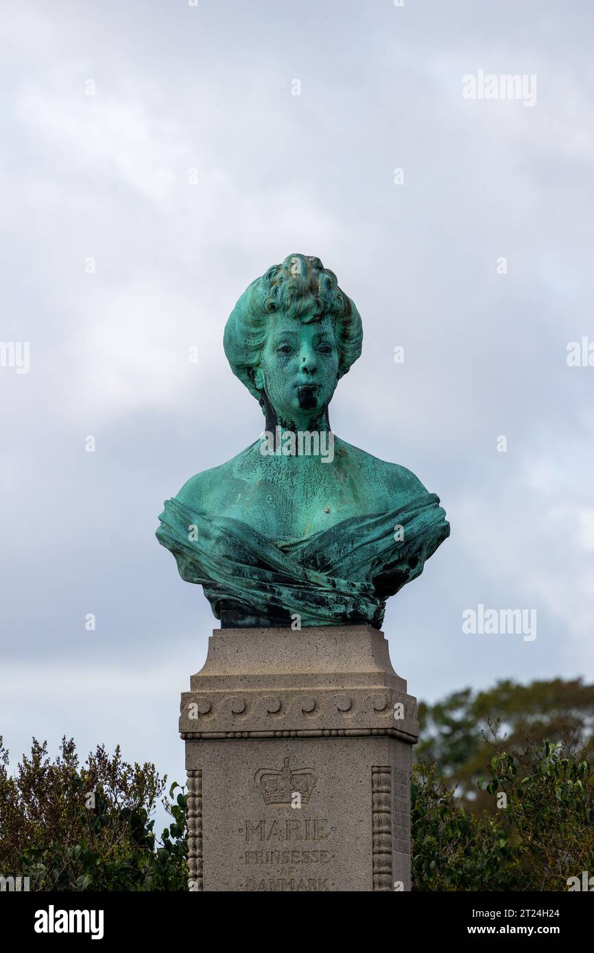 Marie Princess Of Denmark Statue Copenhagen Stock Photo - Alamy
