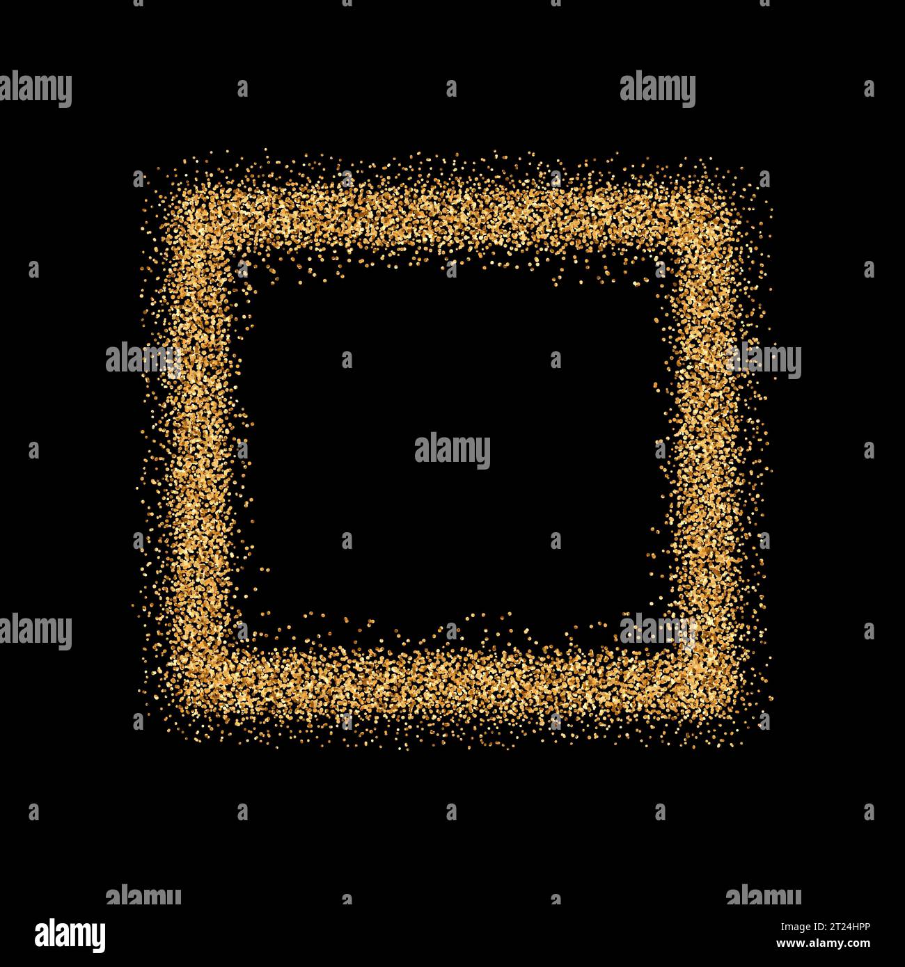 Square golden frame Stock Vector Image & Art - Alamy