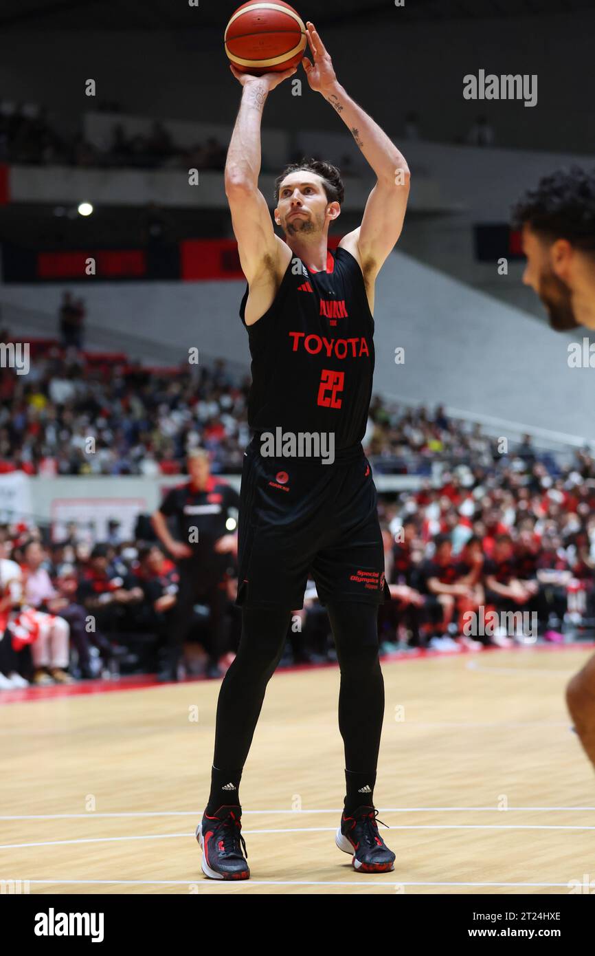 Yoyogi 1st Gymnasium, Tokyo, Japan. 14th Oct, 2023. Ryan Rossiter ...