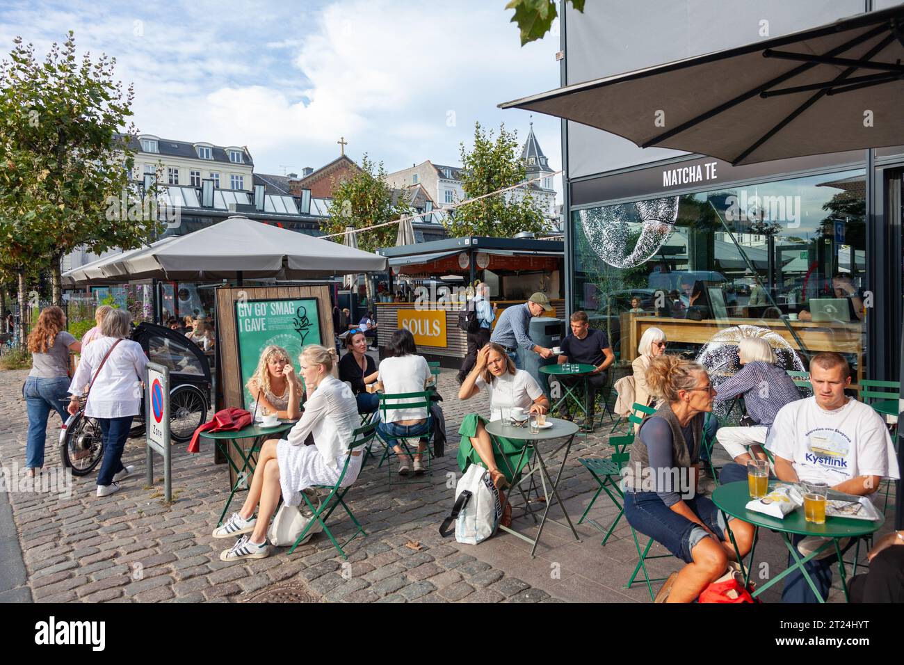 Central food market in Copenhagen, Denmark Stock Photo - Alamy