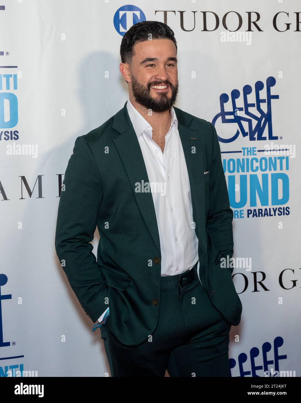 New York, USA. 16th Oct, 2023. Boston Red Sox player Eddy Alvarez ...