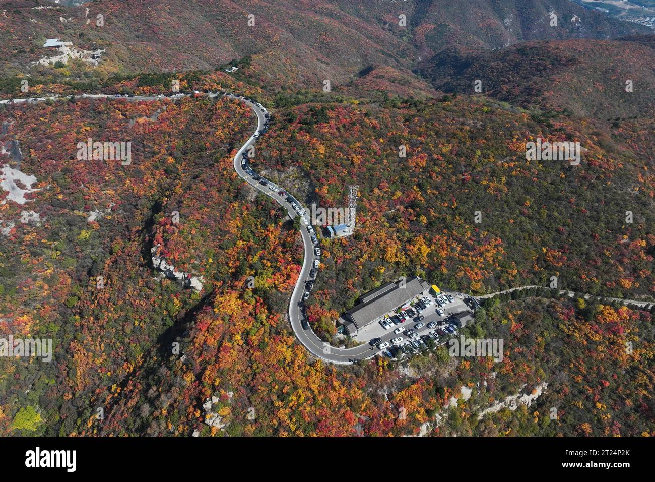 **CHINESE MAINLAND, HONG KONG, MACAU AND TAIWAN OUT** Aerial photo ...
