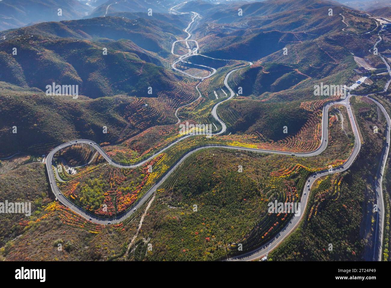 **CHINESE MAINLAND, HONG KONG, MACAU AND TAIWAN OUT** Aerial photo ...