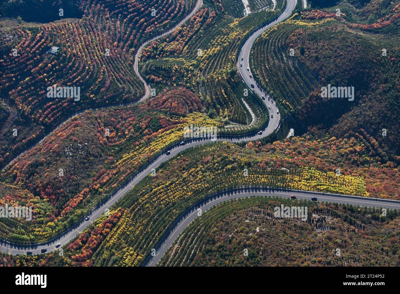 **CHINESE MAINLAND, HONG KONG, MACAU AND TAIWAN OUT** Aerial photo ...