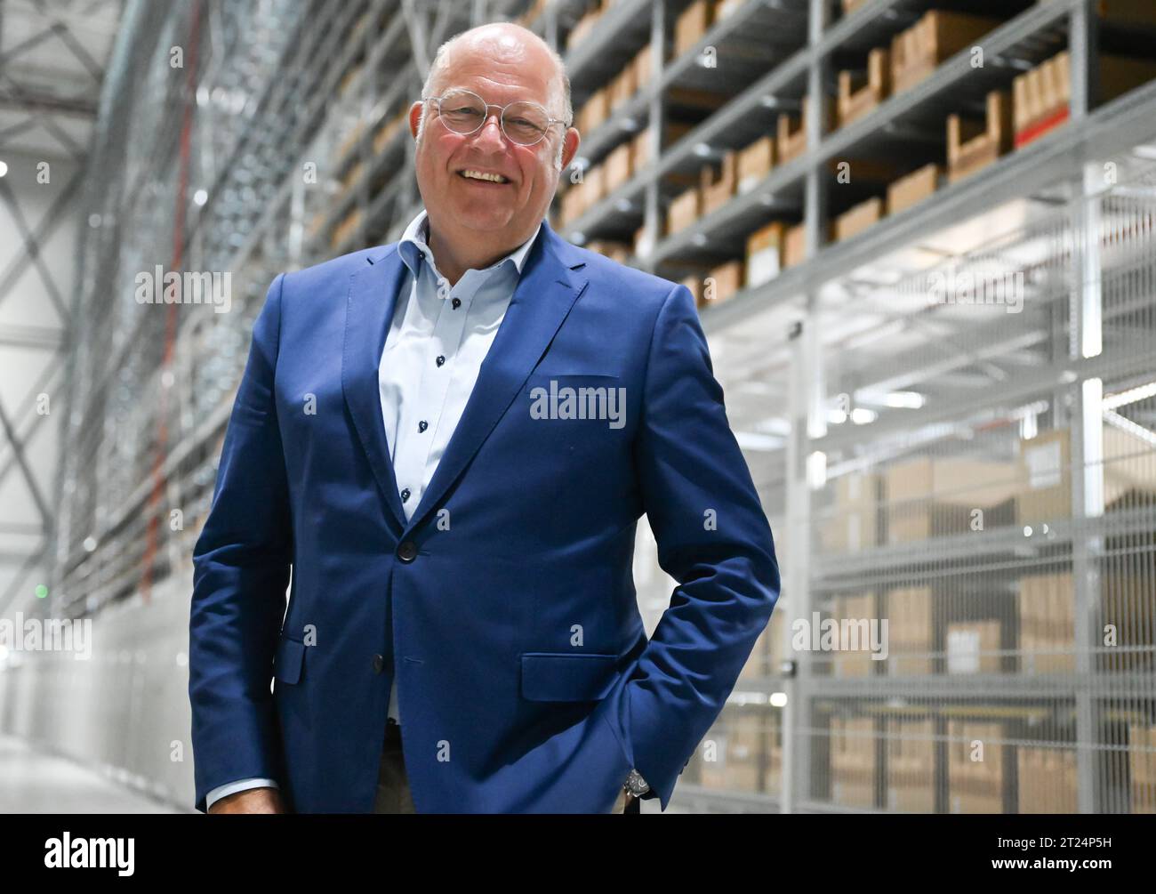 Heilbronn, Germany. 12th Oct, 2023. Alexander von Preen, CEO of sports ...