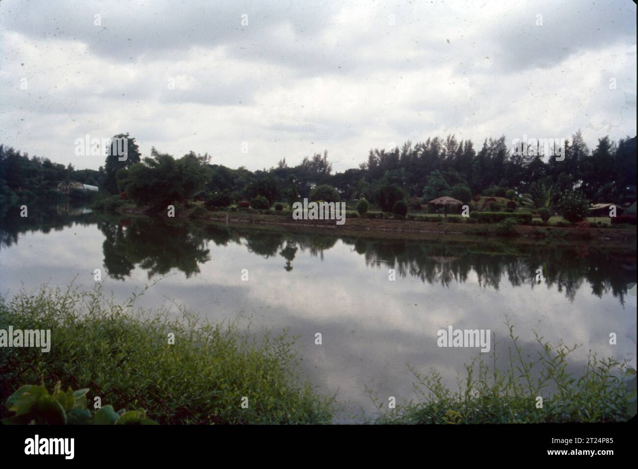 With an area of about 7.58 hectares, Vanganga Lake Garden stretches ...