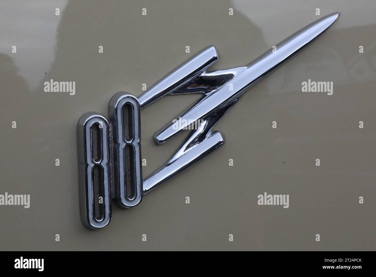 oldsmobile rocket 88 logo Stock Photo - Alamy