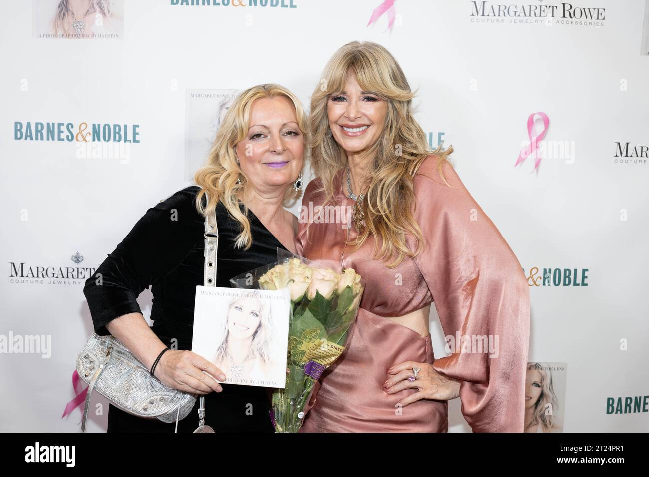 Los Angeles, USA. 16th Oct, 2023. Couture Designer Margaret Rowe with a ...