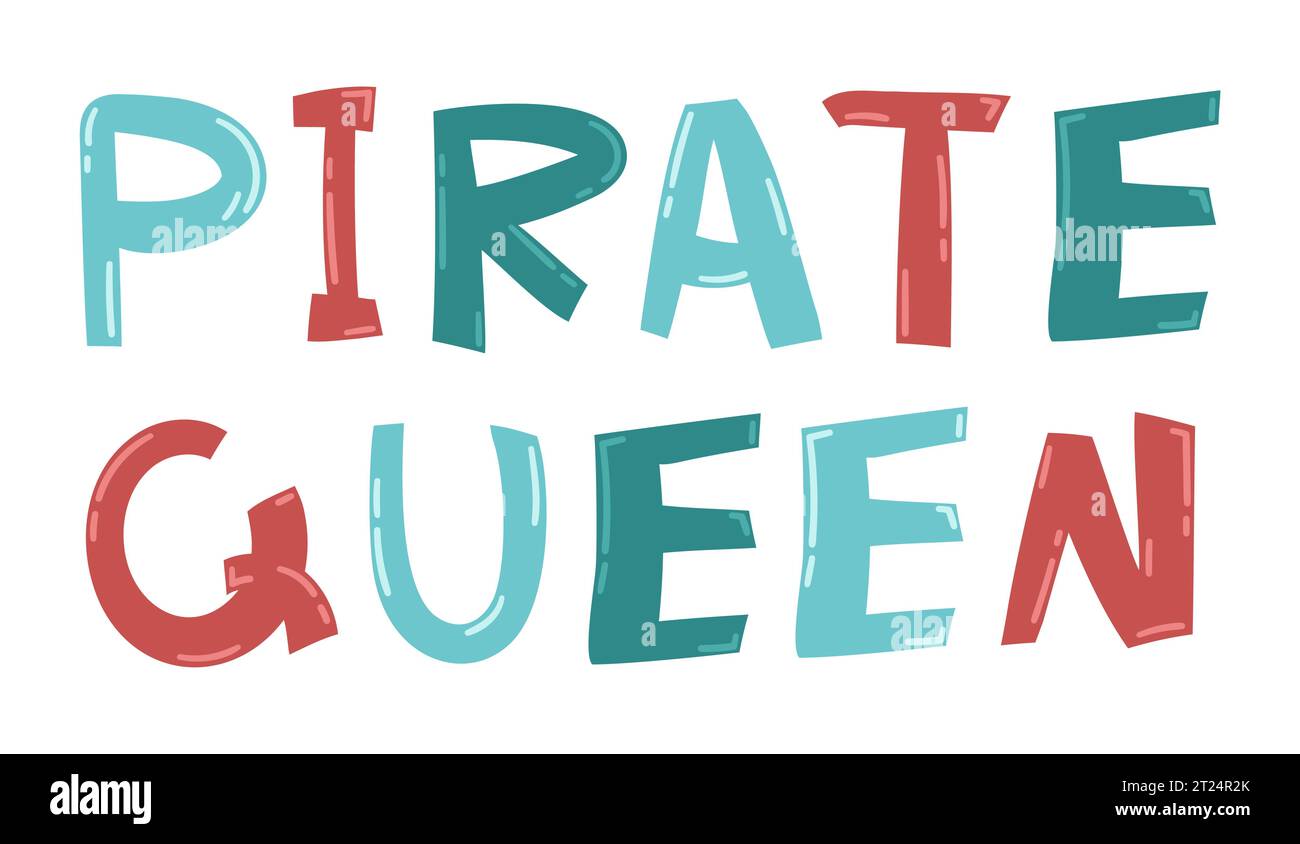 Queen colorful text hi-res stock photography and images - Alamy