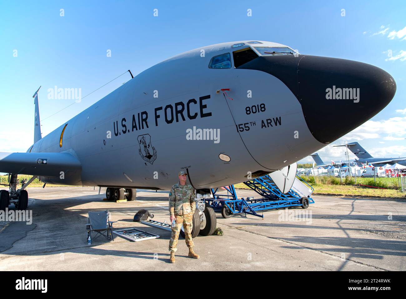 Boeing KC-135 Stratotanker at NATO Days 2023 in Ostrava, Czech Republic ...