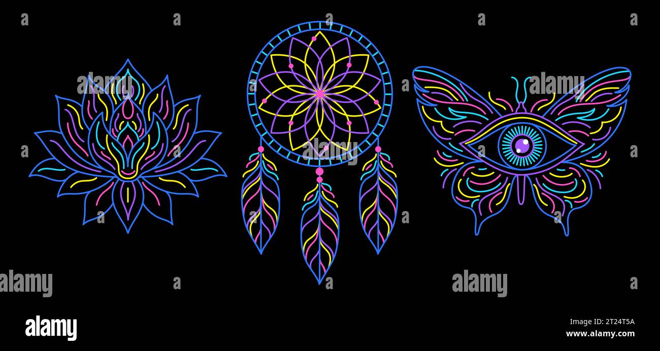 Eye catcher flower Stock Vector Images - Alamy