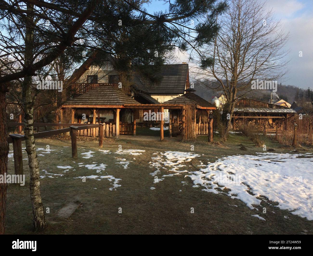 Attic house trees hi-res stock photography and images - Alamy