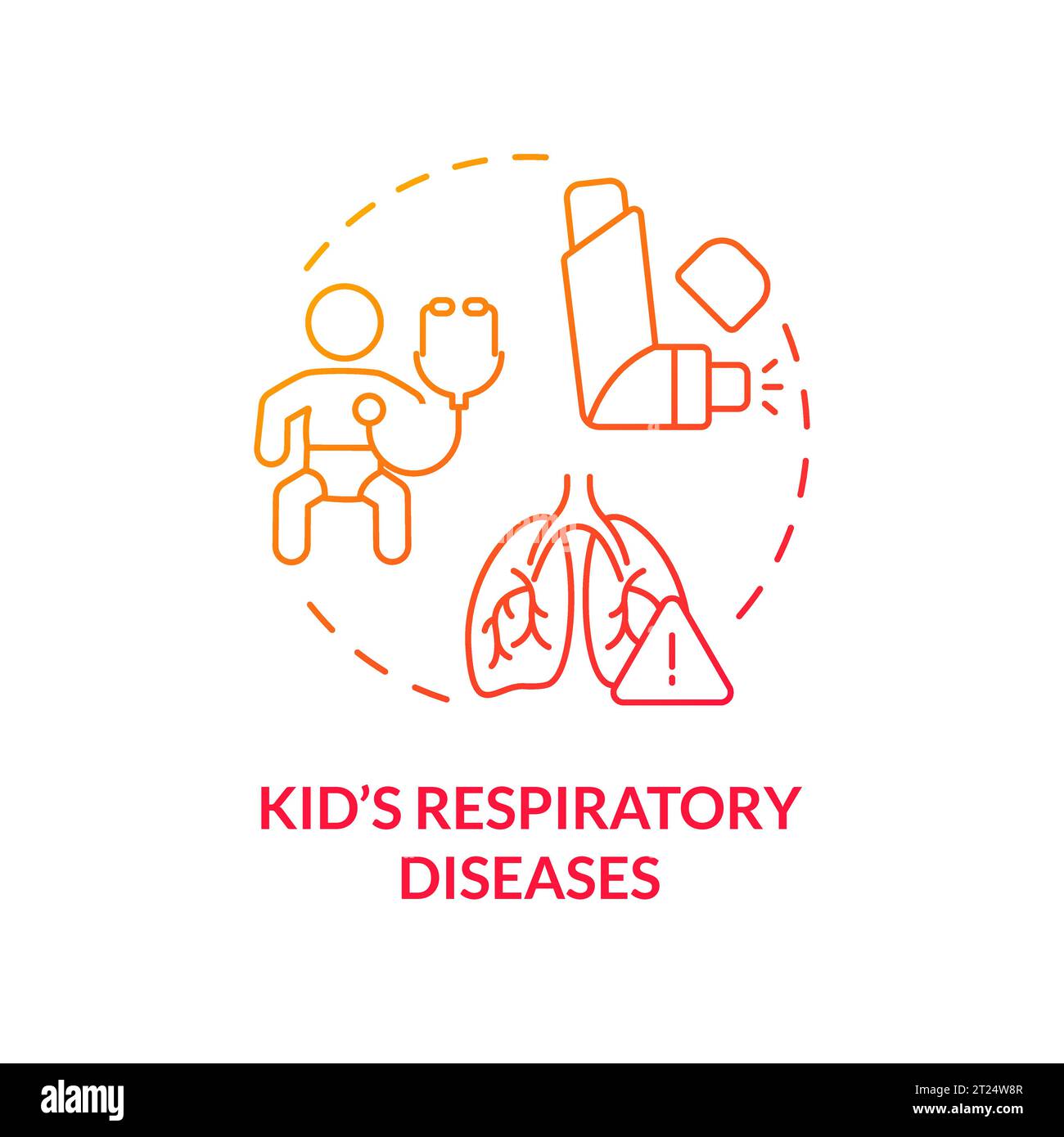 Respiratory illness care linear hi-res stock photography and images - Alamy