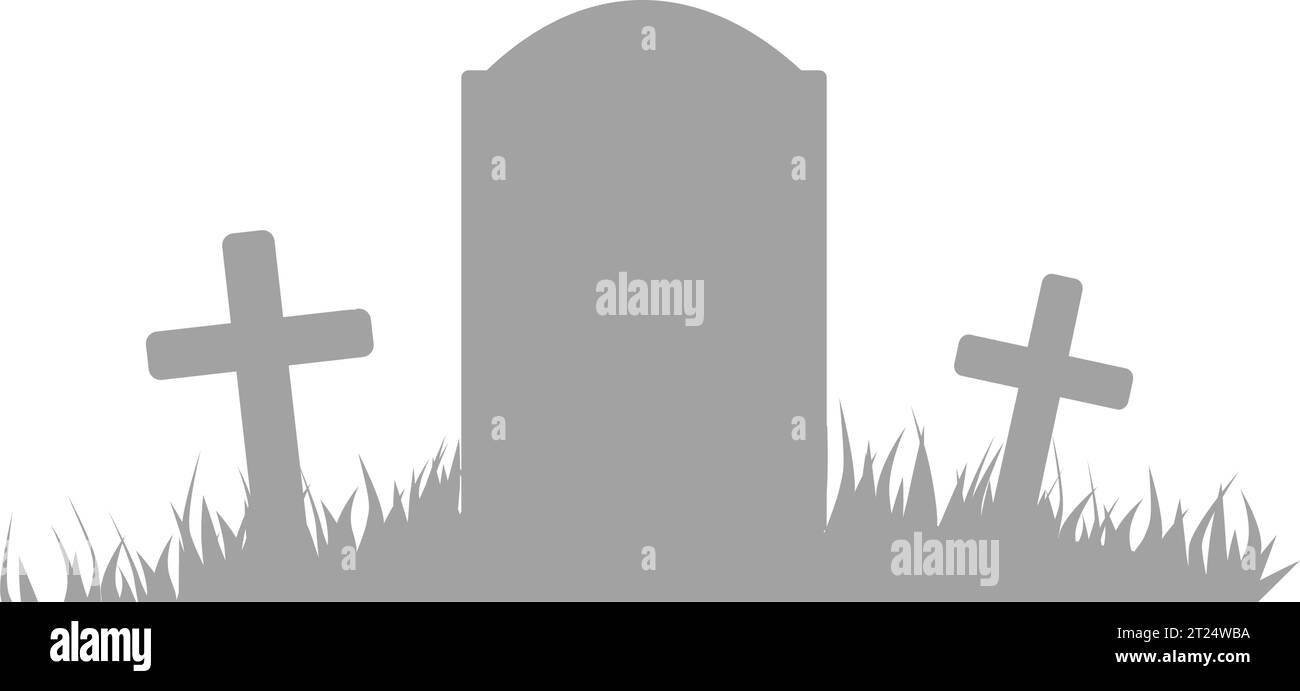 Tombstone Trick or Treat. Vector Illustration Stock Vector Image & Art ...