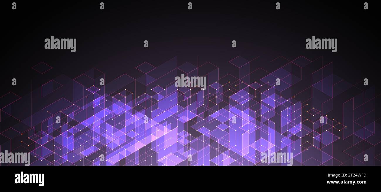 Vector illustration. Digital technology and engineering isometric ...