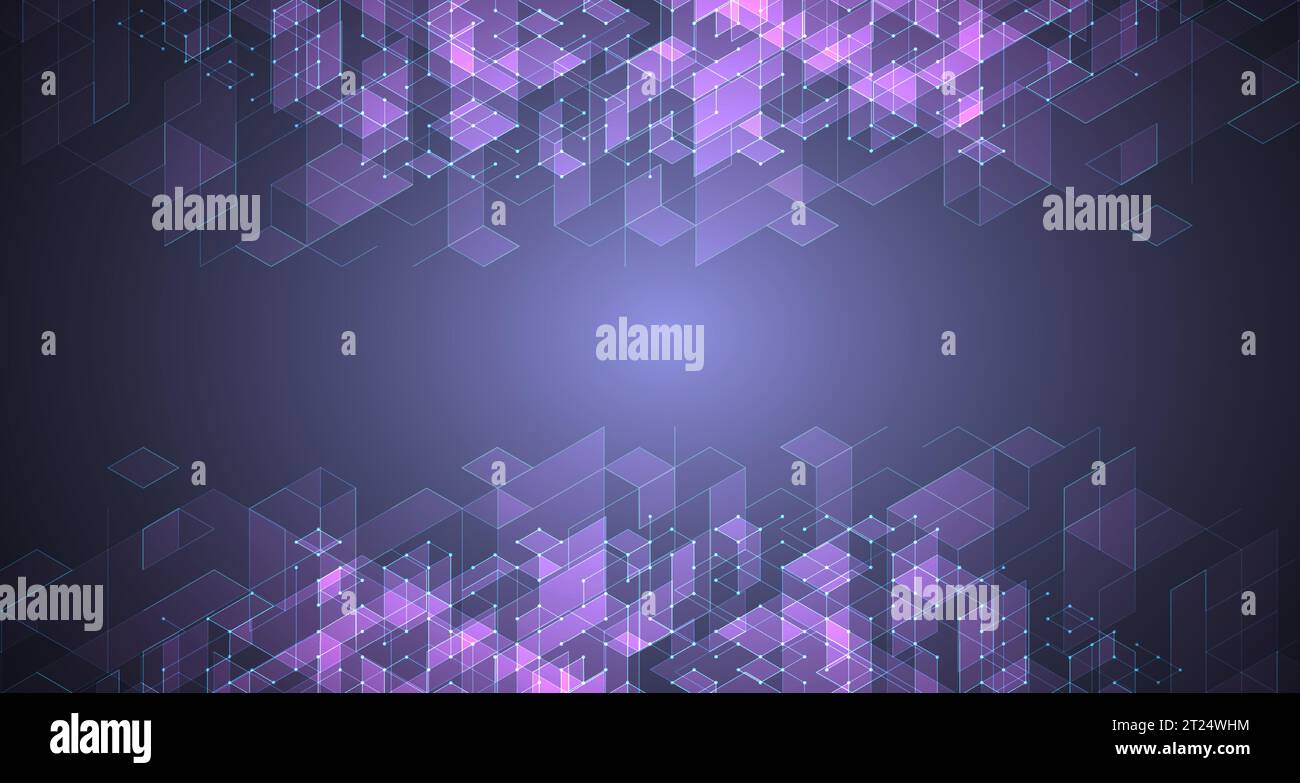 Vector illustration. Digital technology and engineering isometric ...