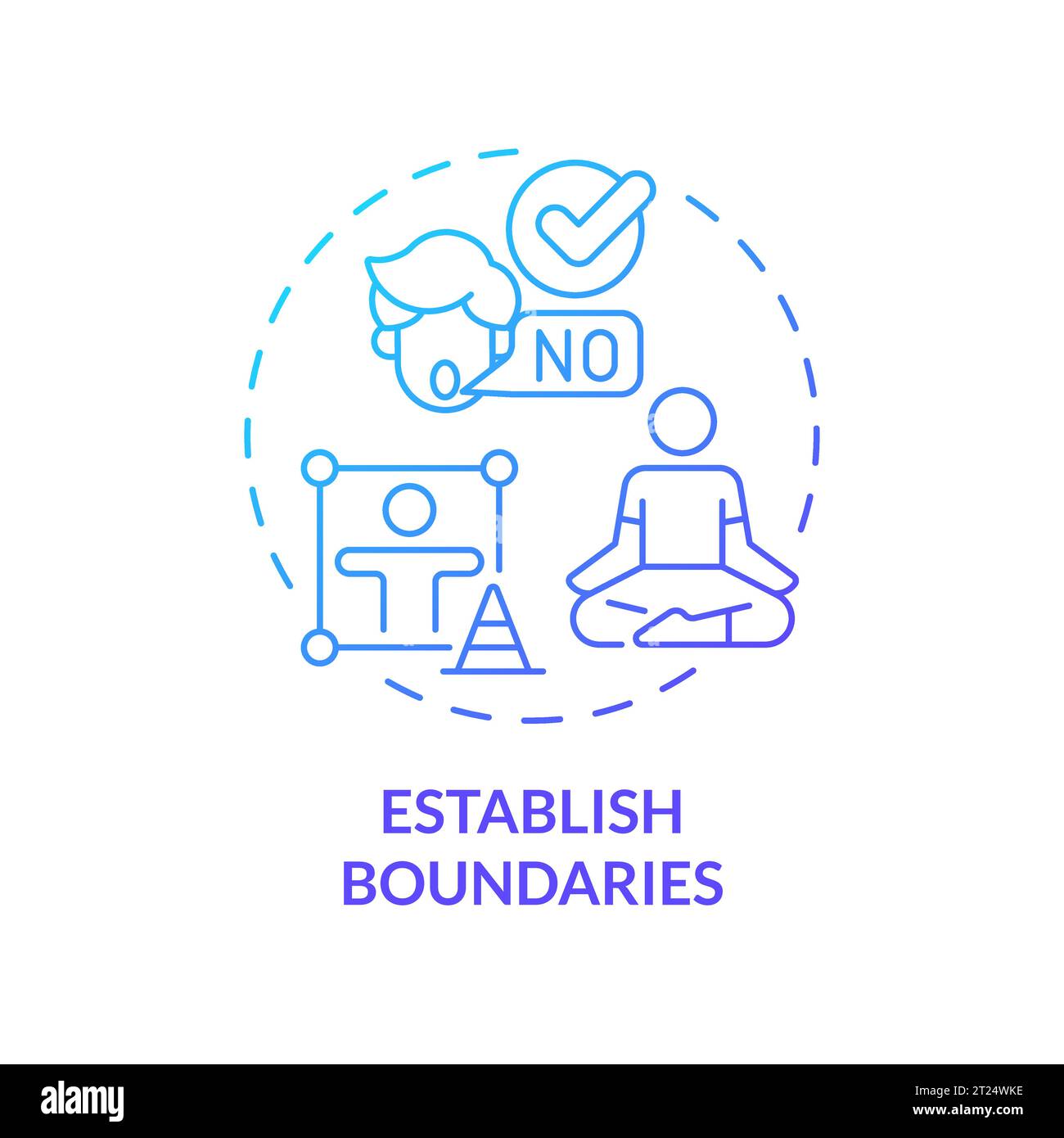 Creative boundaries Stock Vector Images - Alamy