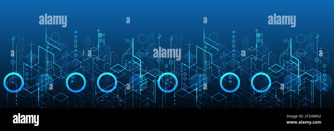 Isometric big data flow processing concept, cloud database. Abstract ...