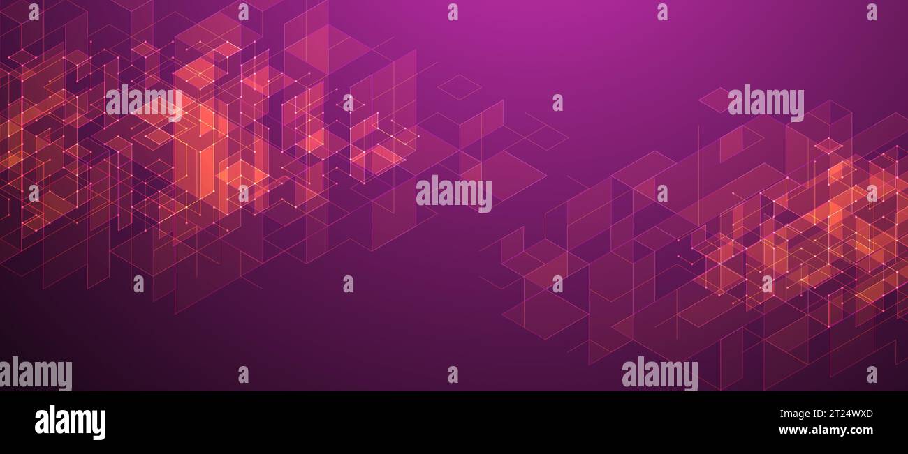 Vector illustration. Digital technology and engineering isometric ...