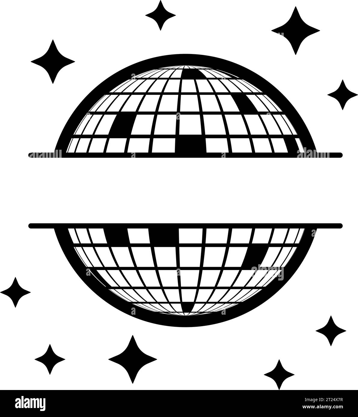 Disco ball Vector icon Disco ball Vector icon Stock Vector Image & Art ...