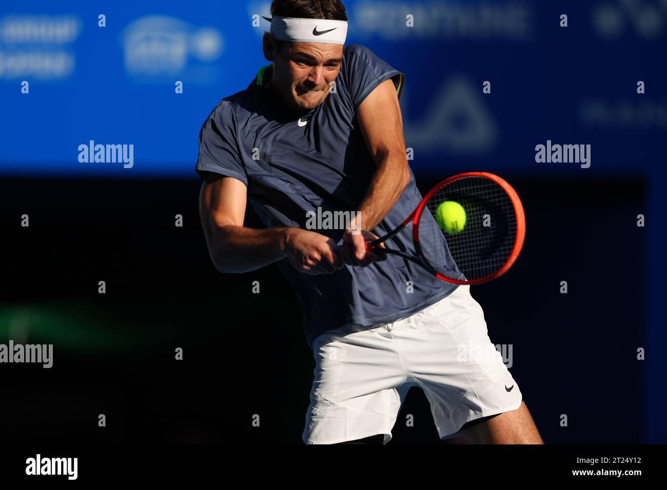 Ariake Coliseum, Tokyo, Japan. 17th Oct, 2023. Taylor Frits (USA ...