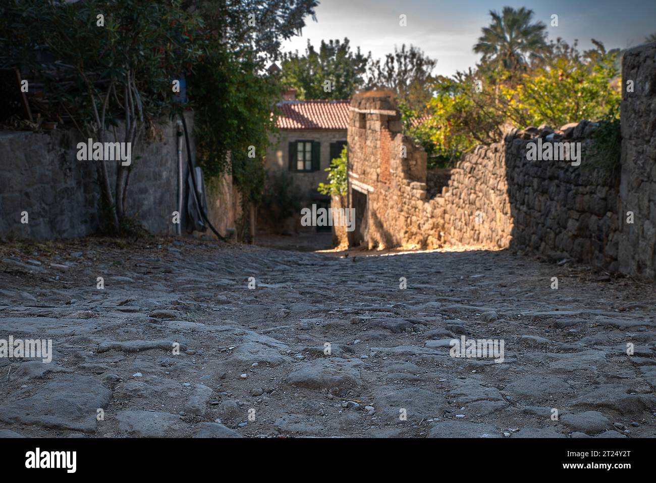 Adatepe, a village of Küçükkuyu, Ayvacık, Çanakkale, on the shores of ...