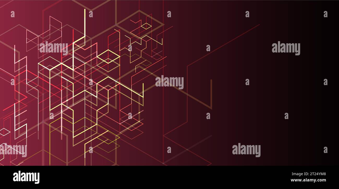 Vector illustration. Digital technology and engineering background ...