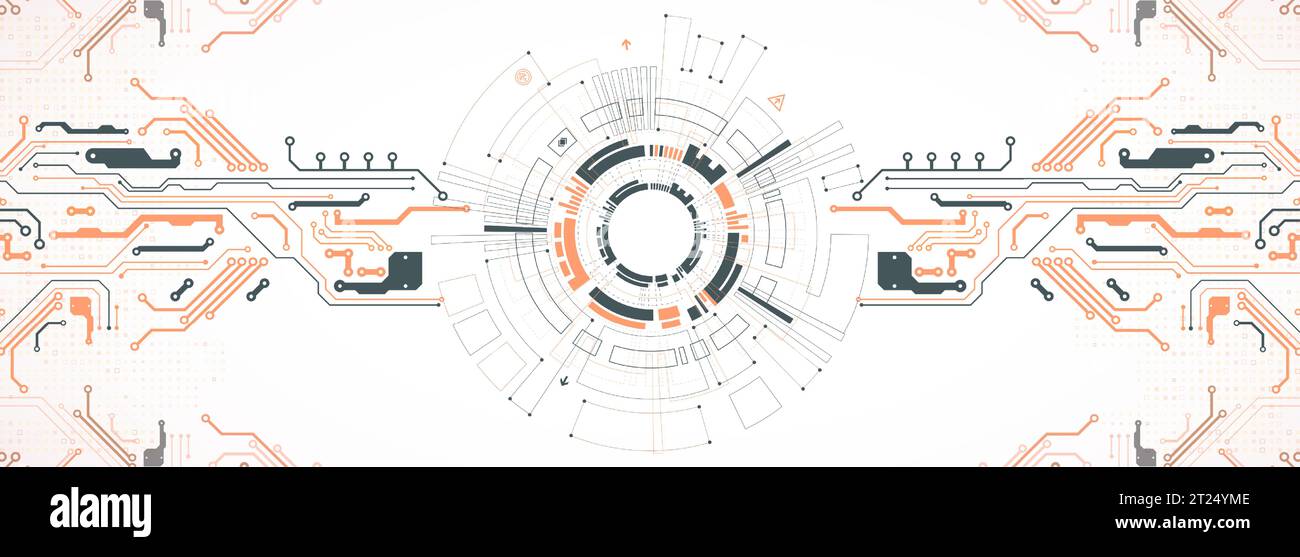 Abstract technology circuit board. Communication concept.. Vector Stock ...