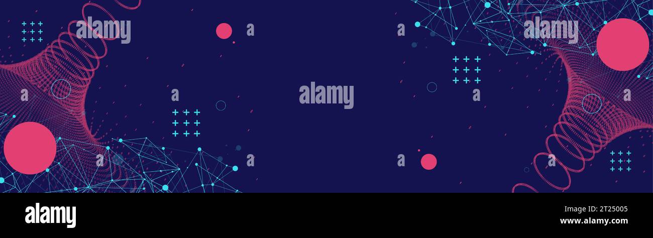 Square pattern. Perspective grid background. Technology(science) style ...