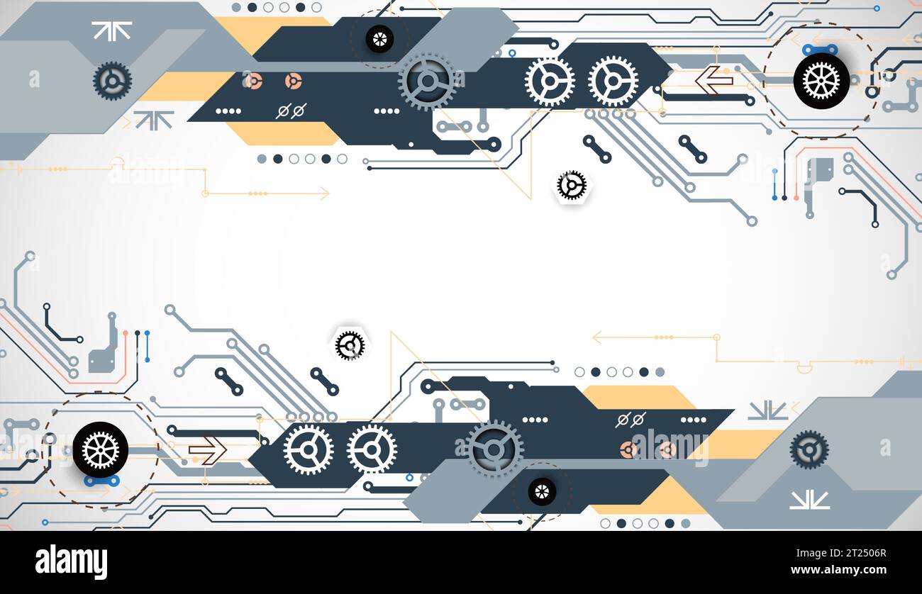 Abstract technology circuit board. Communication concept.. Vector Stock ...