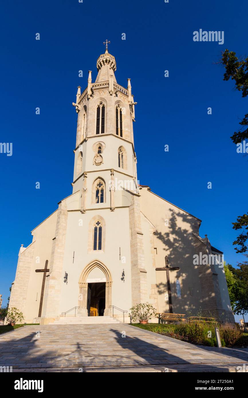 Main gate entrance of Szent Mihaly templom (St Saint Michael Church ...