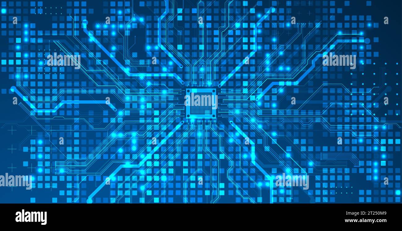 Abstract background on technological and scientific topics. Vector ...