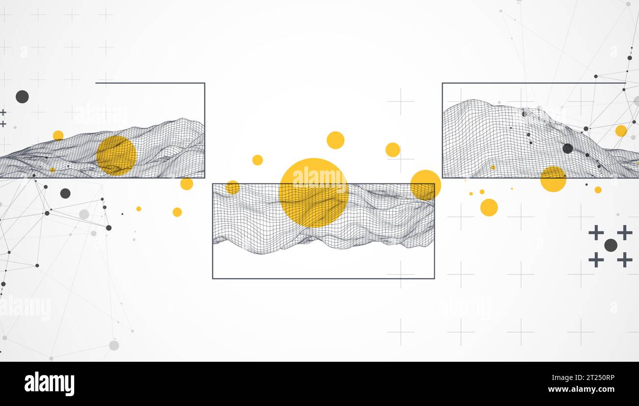 Modern Science Abstract Background Surface Illustration Vector Stock Vector Image And Art Alamy