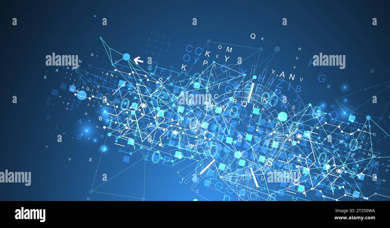 Abstract technology concept with plexus effect Stock Vector Image & Art ... Abstract technology concept with plexus effect Stock Vector Image & Art ...