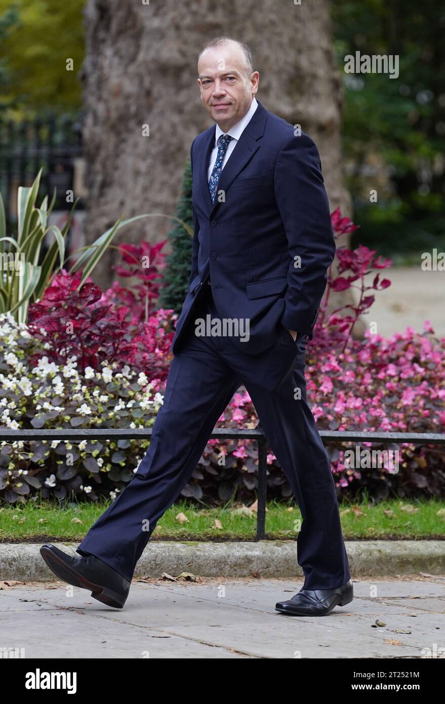 Northern Ireland Secretary Chris Heaton-Harris arriving in Downing ...