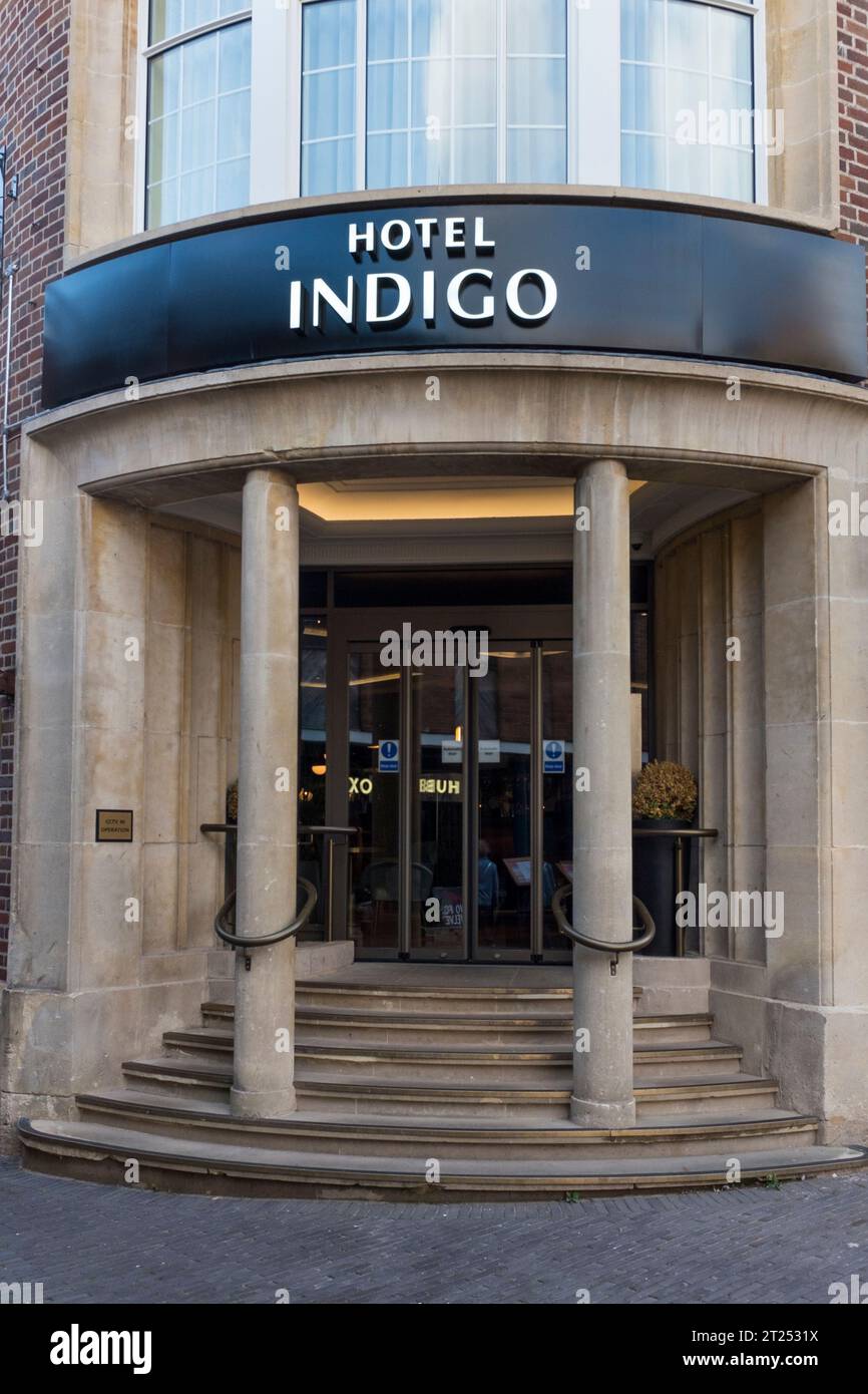 Hotel Indigo located in the city centre, Exeter, Devon, UK Stock Photo ...